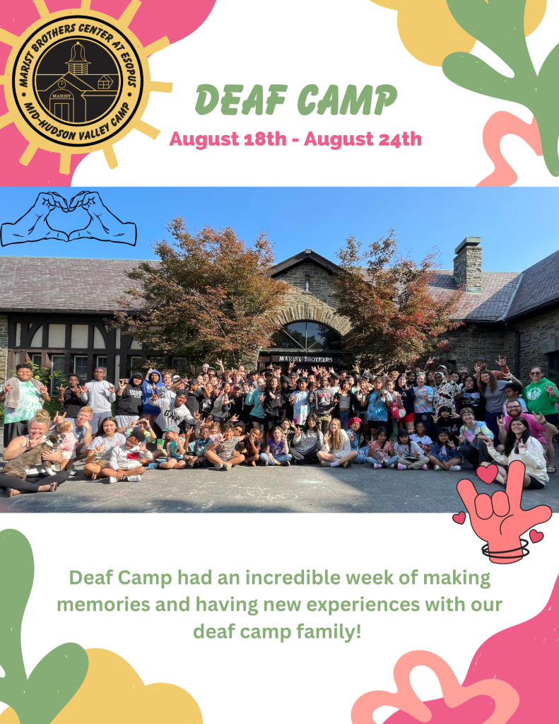 Check Out the Recap from Deaf Camp 2024! | Marist Brothers Center